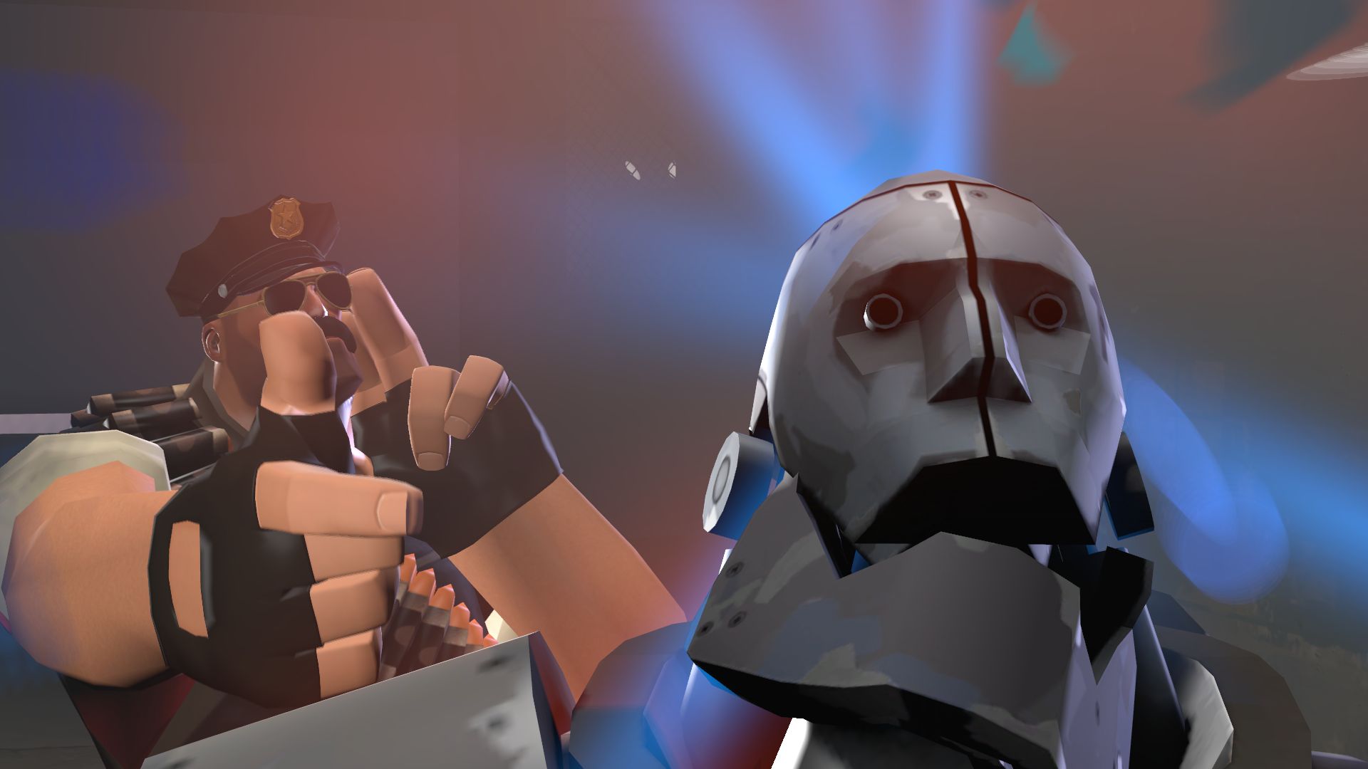 "Pow, little baby robot. Ha ha." | Scrolller