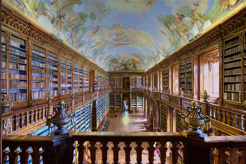 Prague's Stunning Strahov Monastery Library | Scrolller