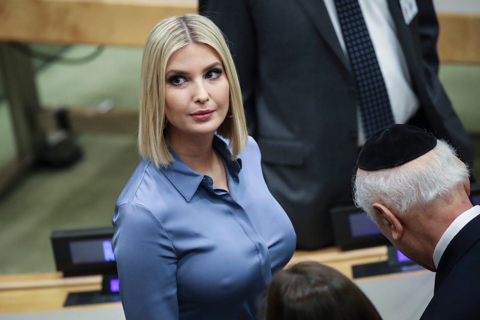 President Trump passed an executive order that makes it illegal for Ivanka to hide her rock hard ...