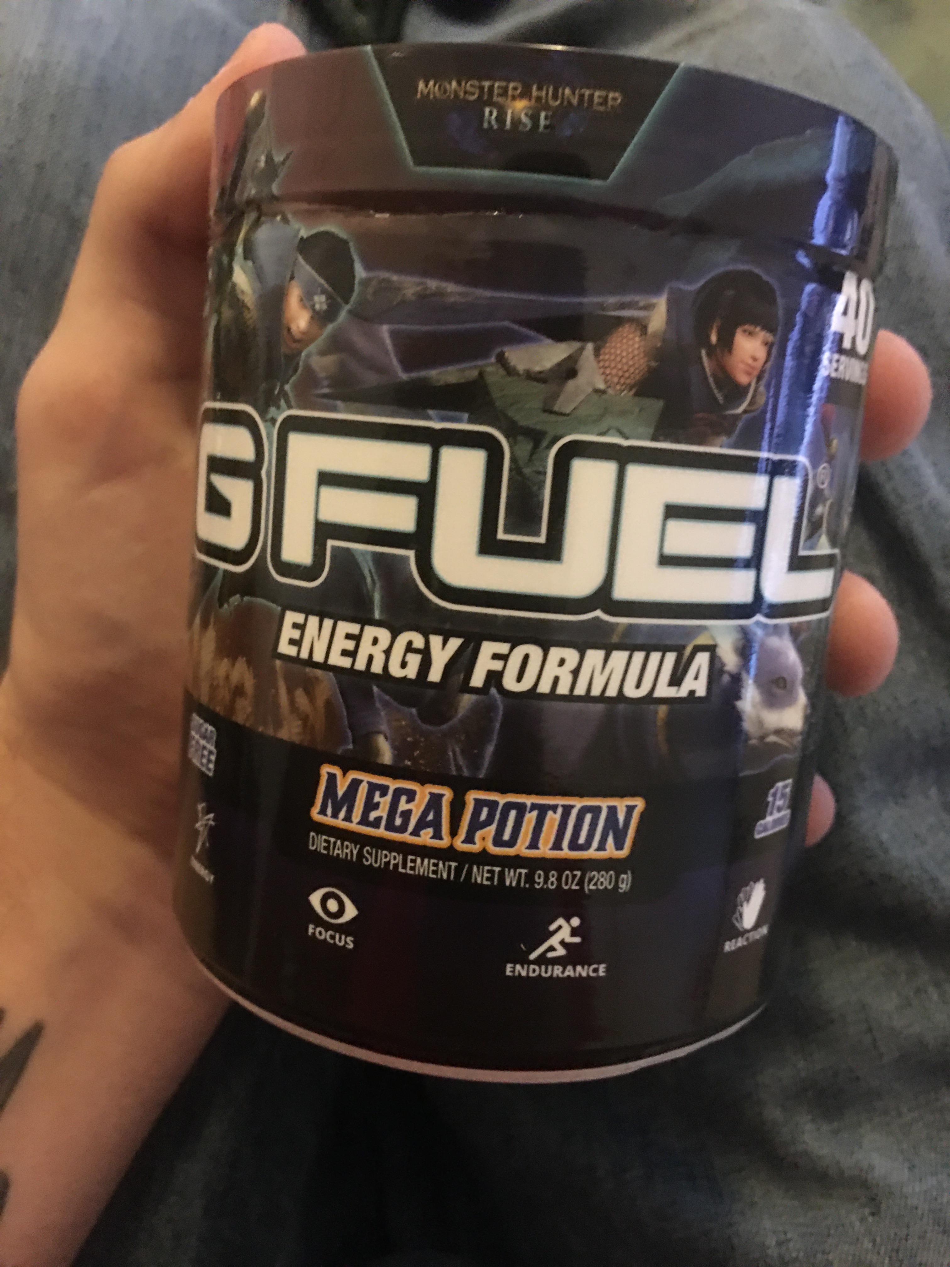 Pretty nice to reup on some mega potion while playing rise! Great flavor all round | Scrolller