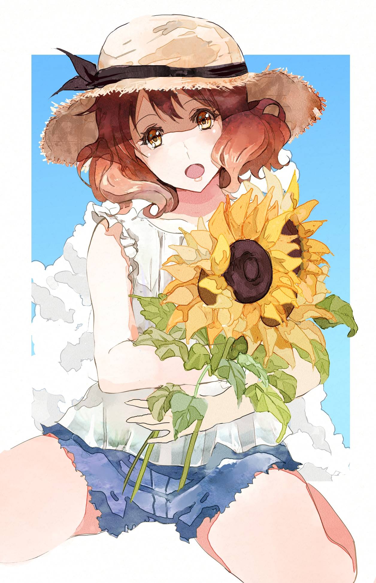 Pretty Sunflower Kumiko | Scrolller