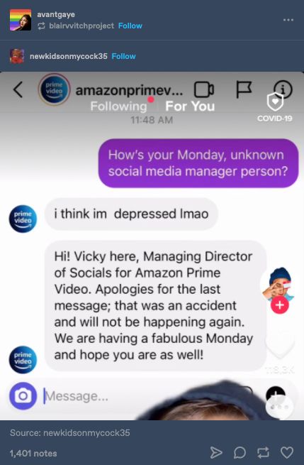 Prime Video is depressed :c | Scrolller