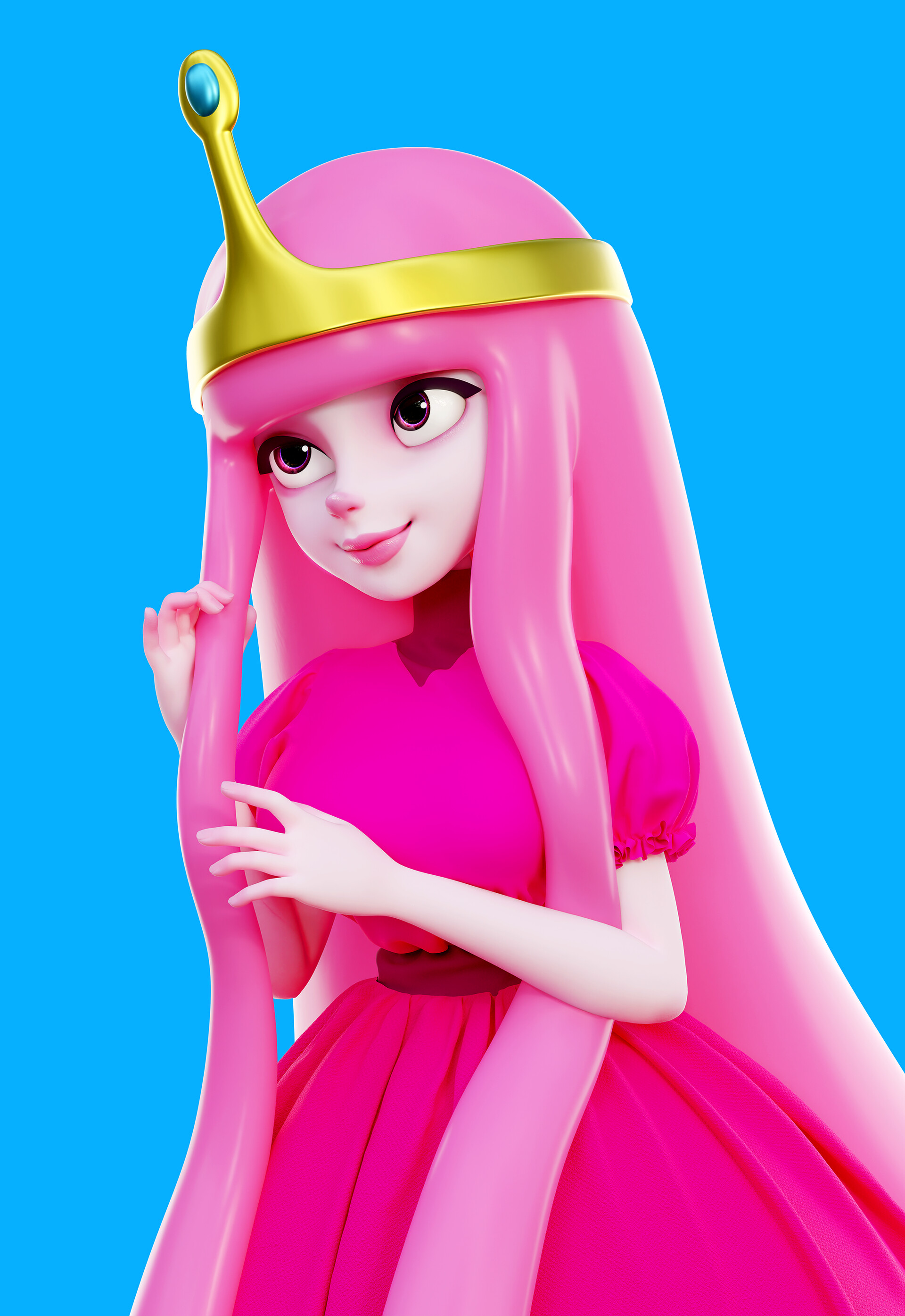 Princess Bubblegum by SHIN MIN JEONG | Scrolller