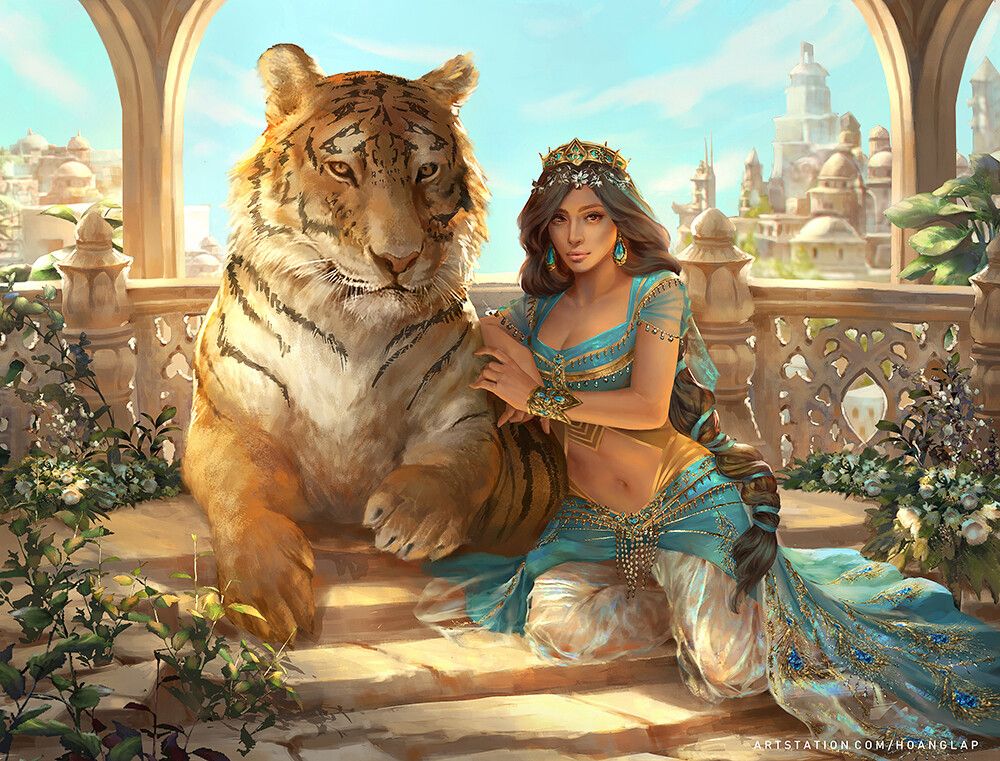 Princess Jasmine by Hoàng Lập (Solan) | Scrolller