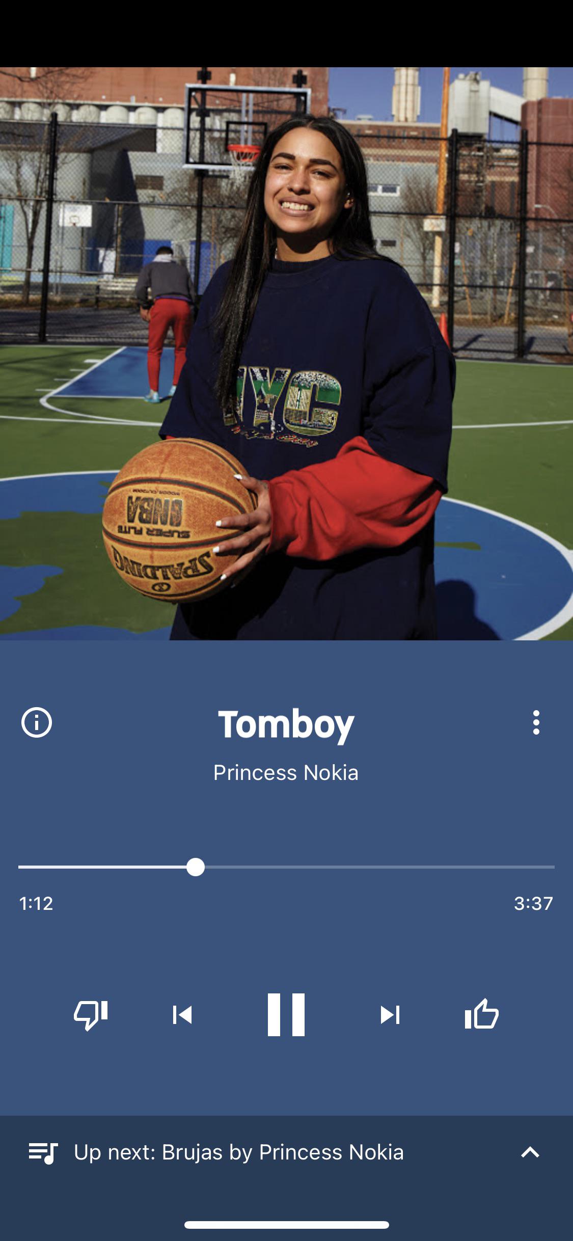 Princess Nokia embraces her small boobs on Tomboy ️ | Scrolller