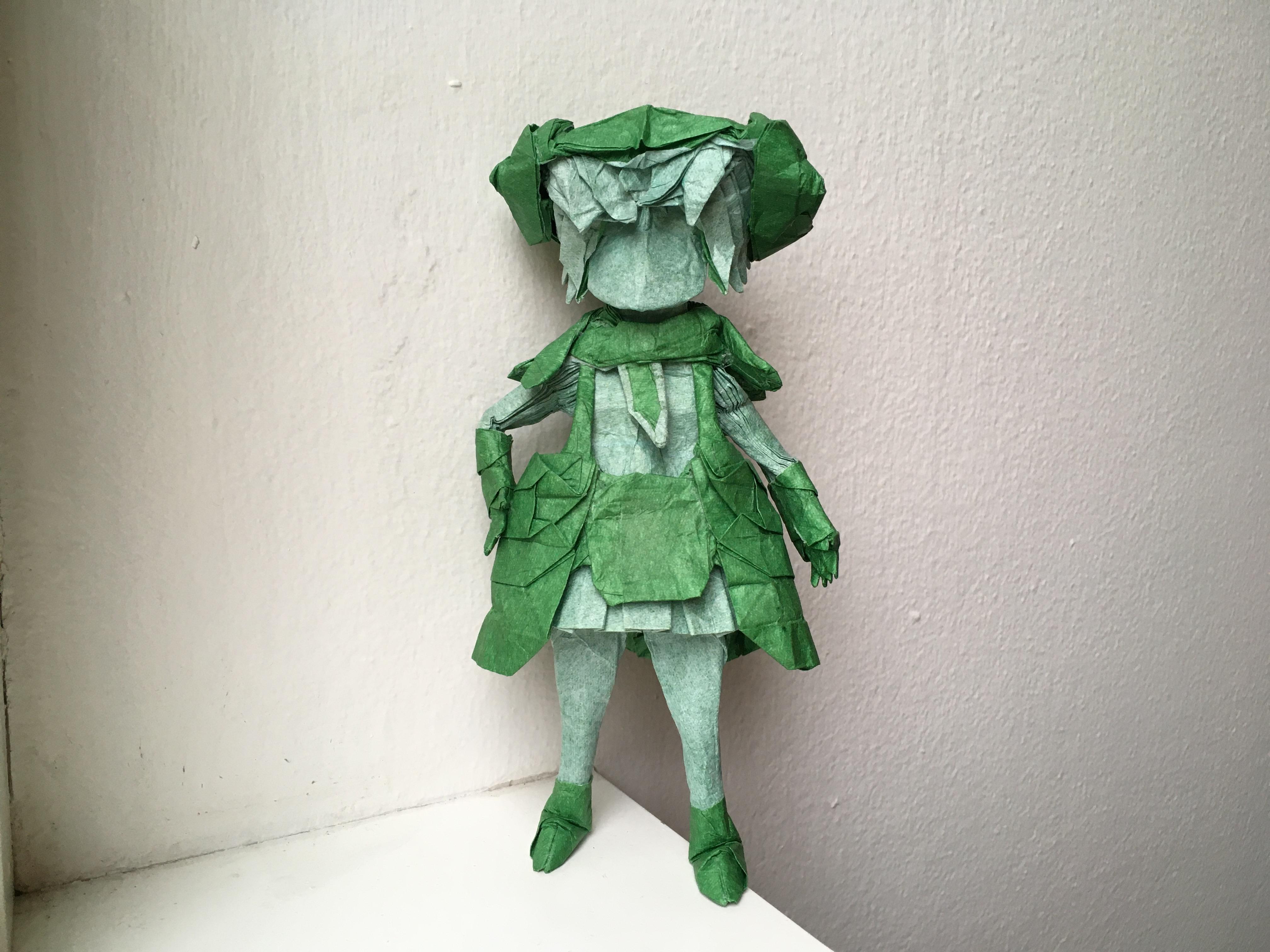 Prushka, made in origami! | Scrolller