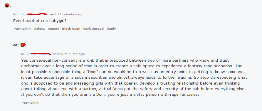 PSA on consensual non-consent | Scrolller