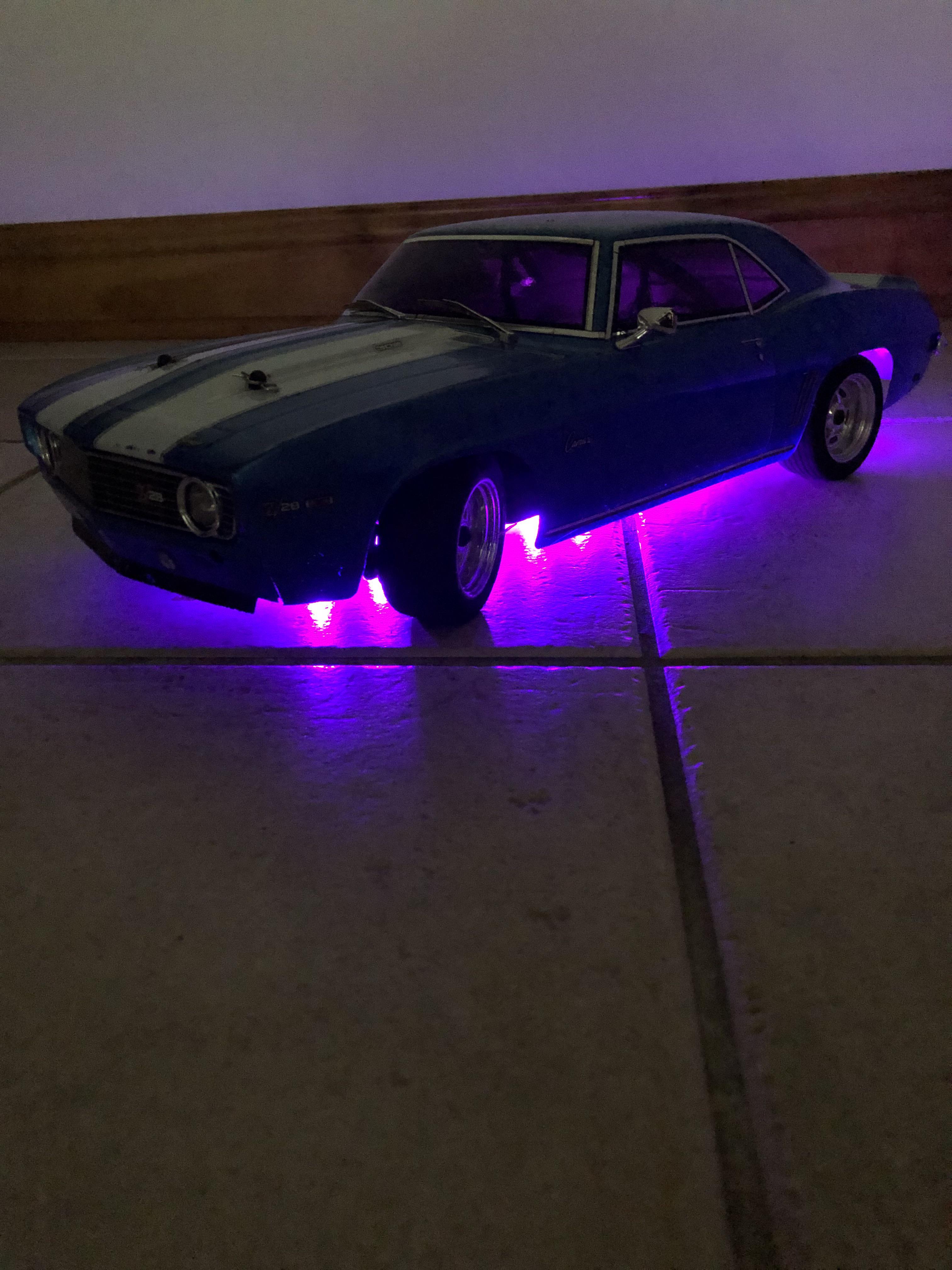 Put rgb underglow on my fazer mk2 | Scrolller