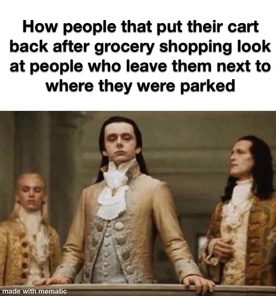 Put your carts away | Scrolller