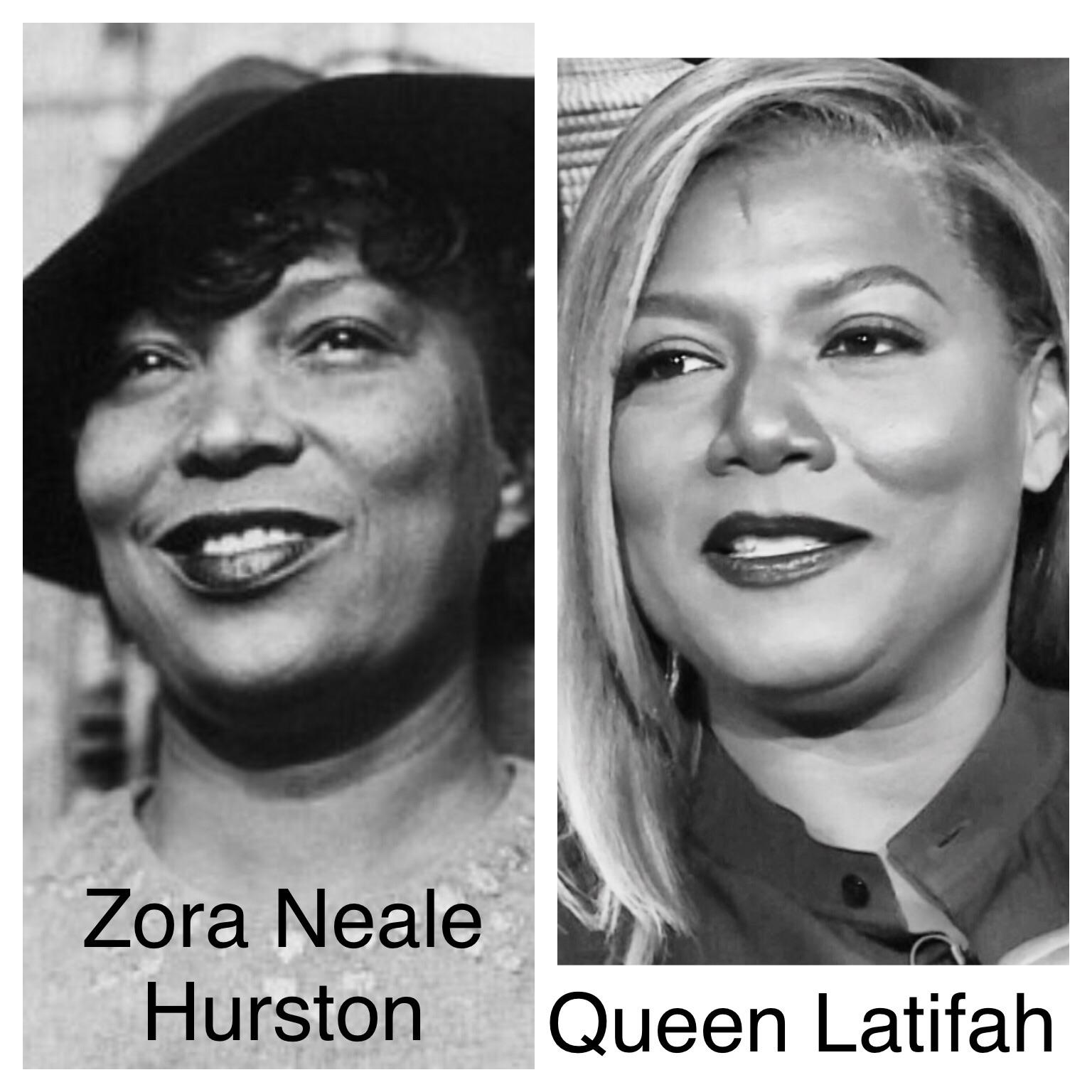 Queen Latifah and Zora Neale Hurston | Scrolller