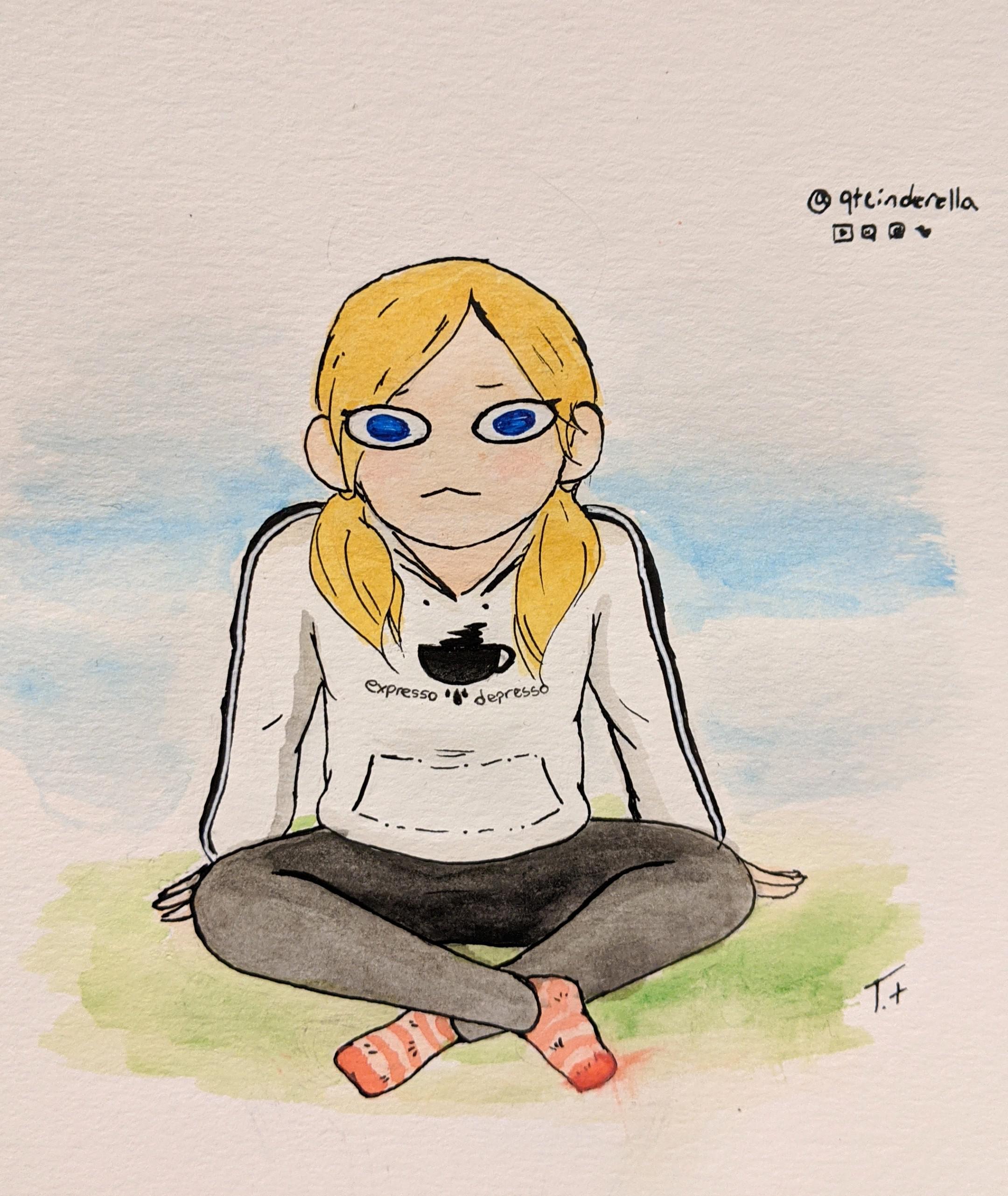 Quick little doodle/painting for that new Expresso merch. | Scrolller