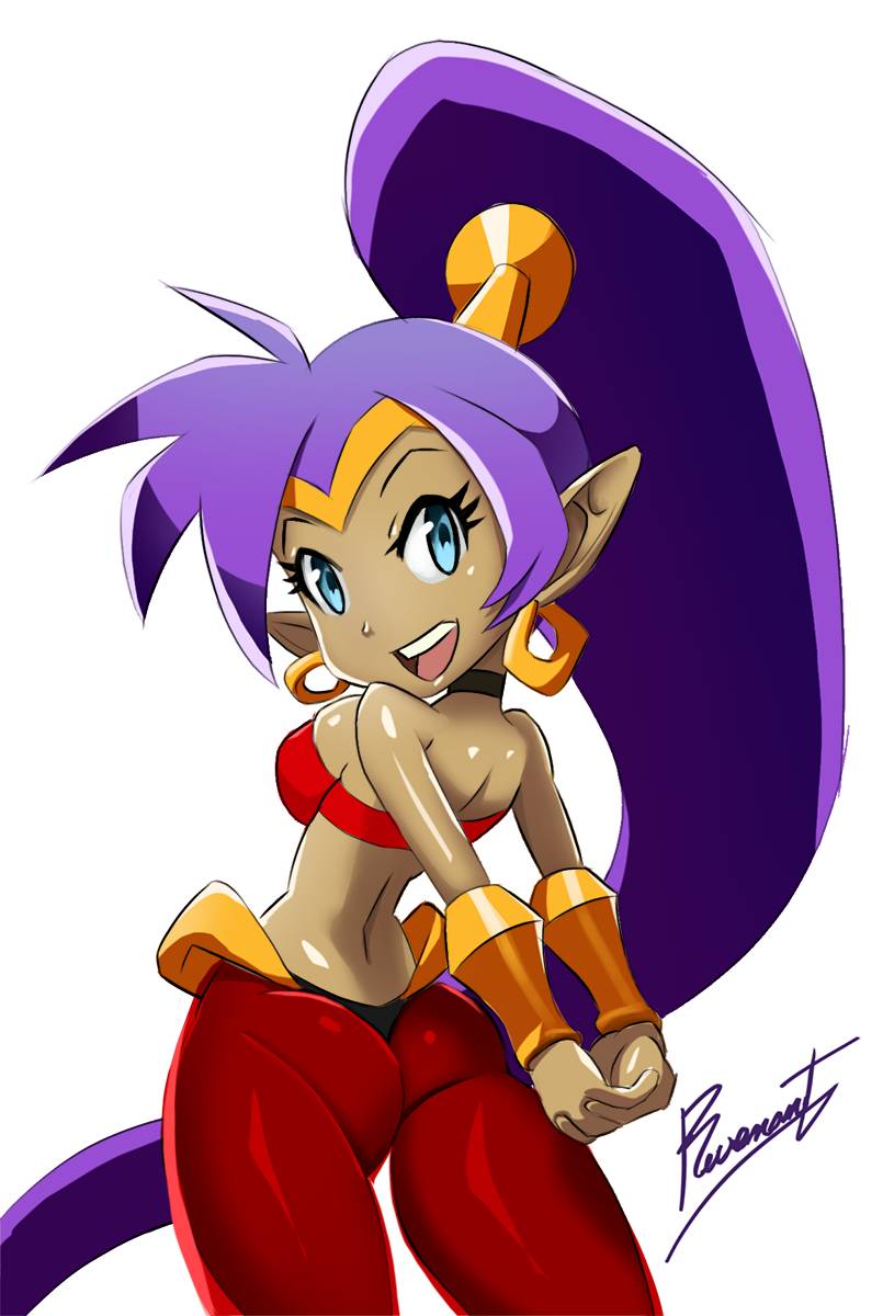 Quick study of Shantae I made in her 7S style