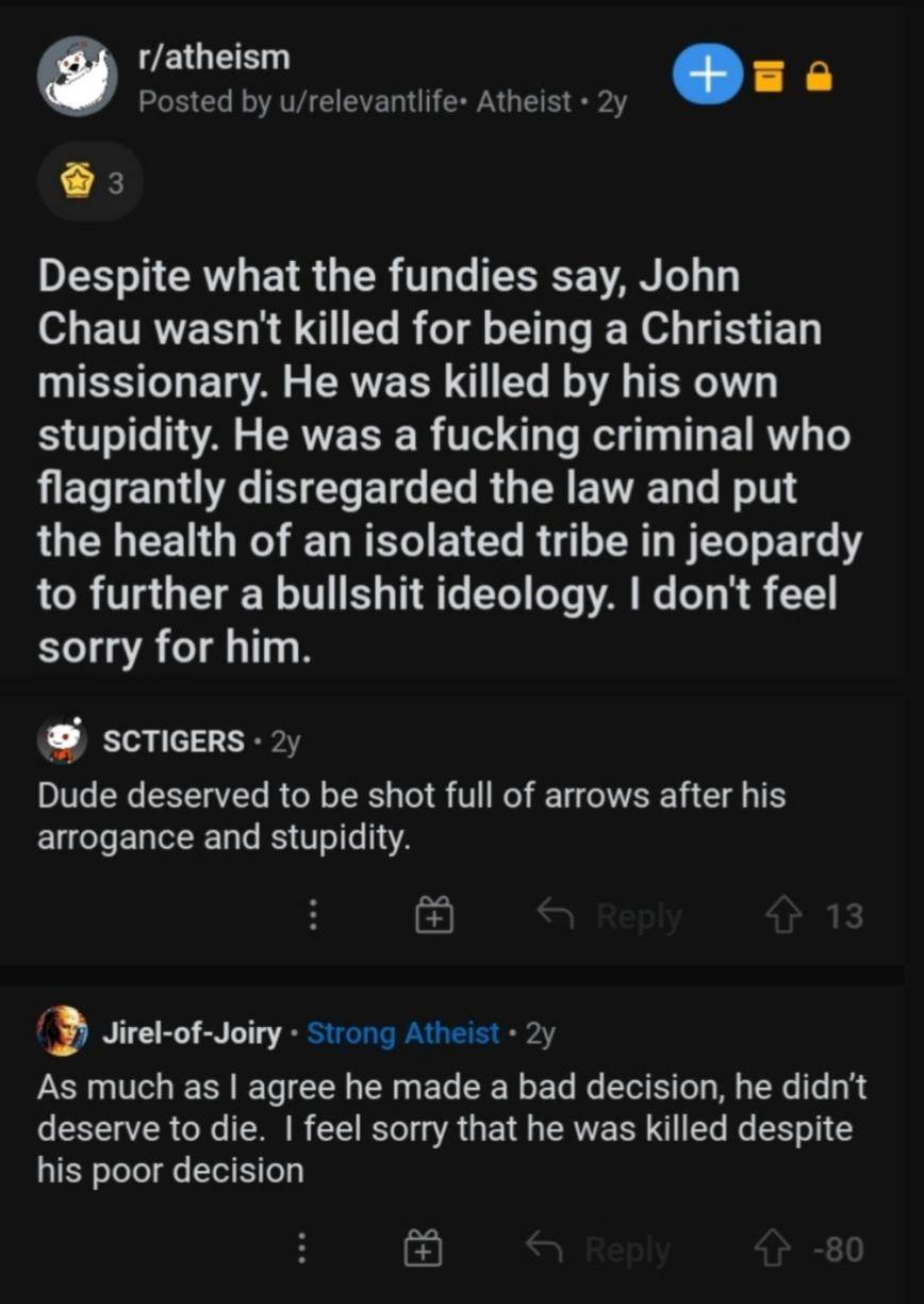 r/atheism moment | Scrolller