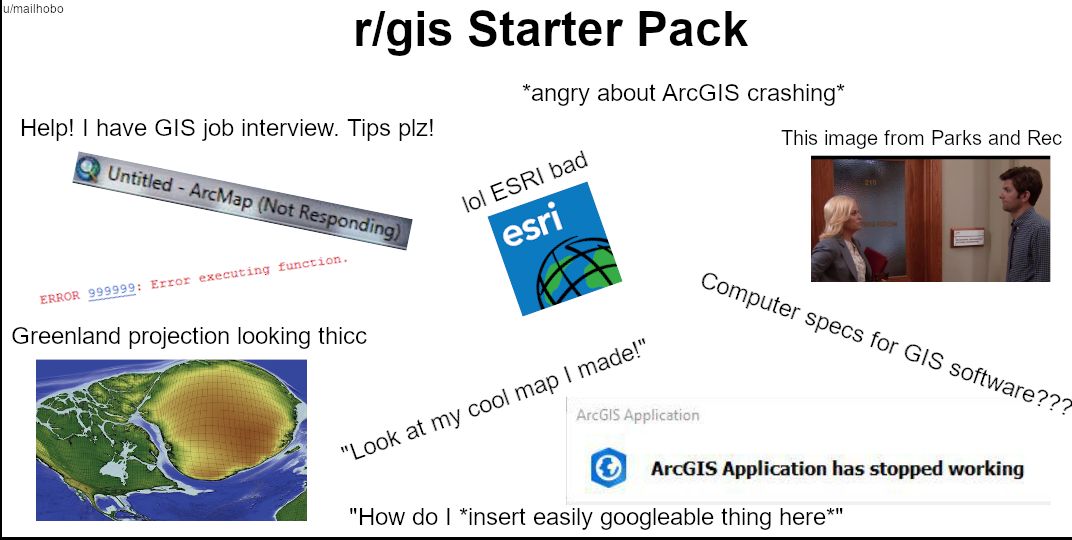 r/gis Starter Pack | Scrolller