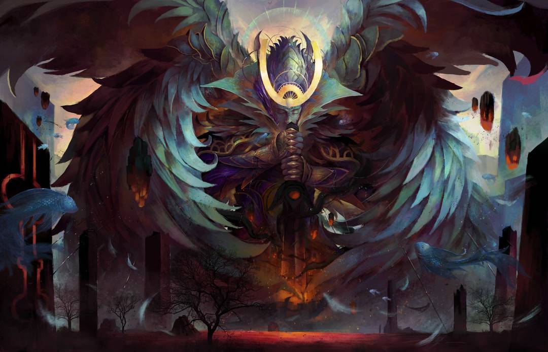 [/r/ImaginaryAngels] The Cursed Angel by Muhammad Fajri | Scrolller