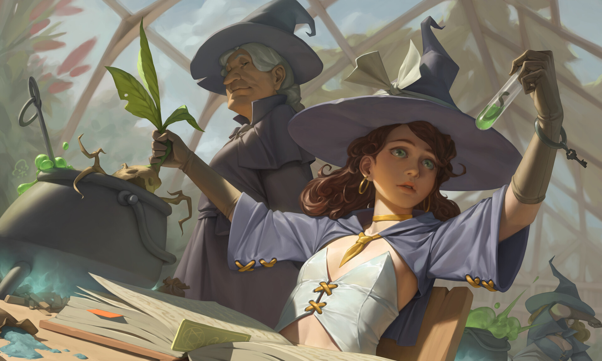 [/r/ImaginaryWitches] Mandrake by Hua YeCai | Scrolller