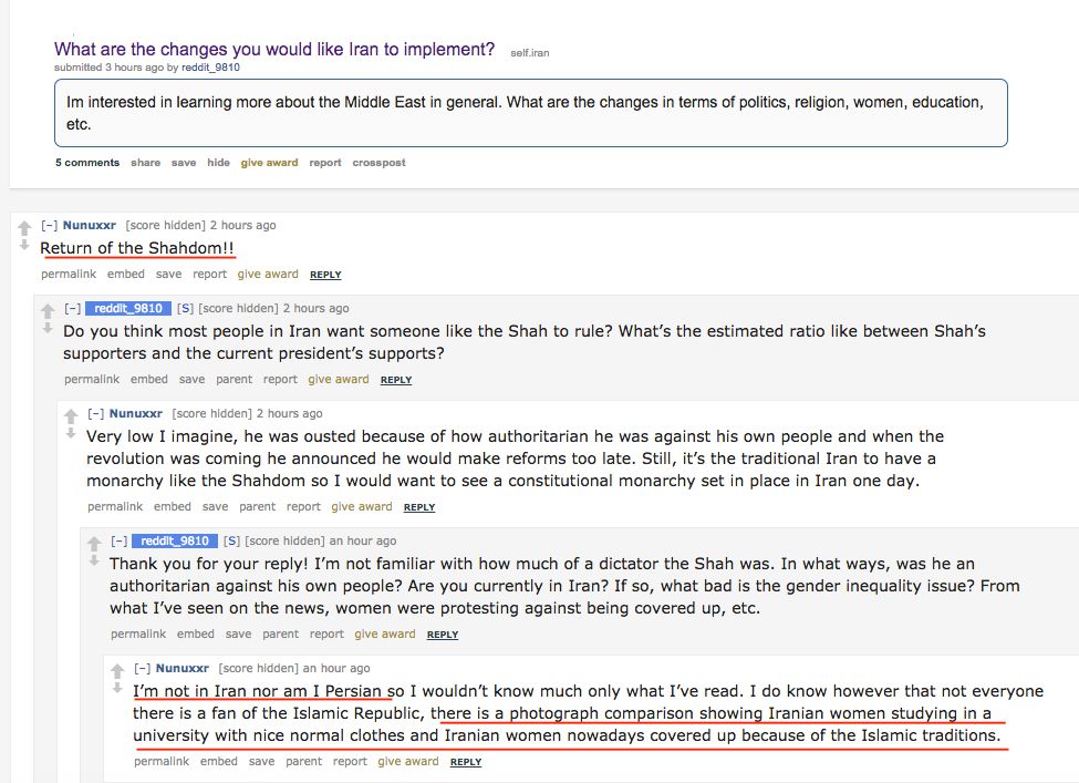 R/iran in a nutshell | Scrolller