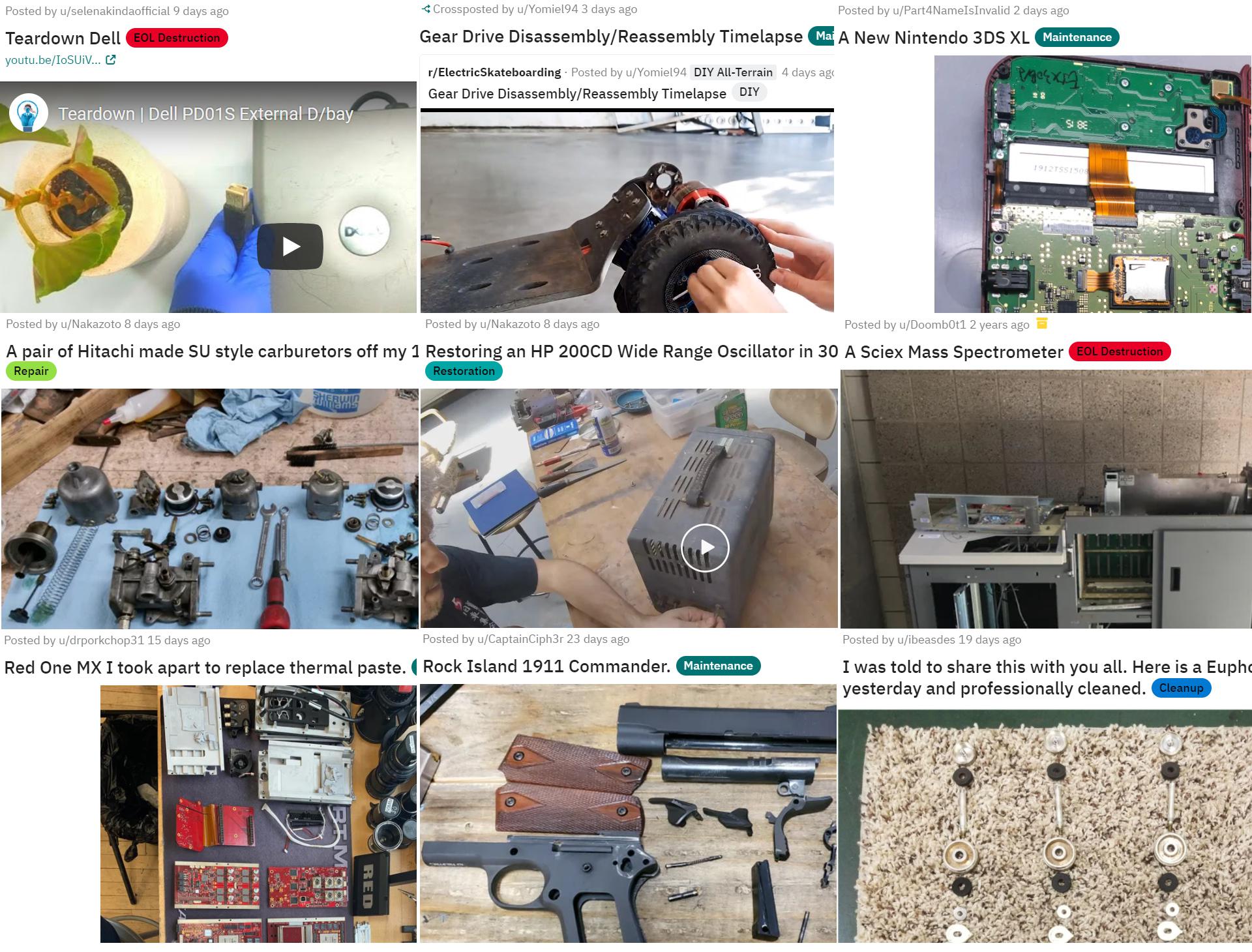 /r/itookapart - The sub where people who fix things share their common interest with those who ...