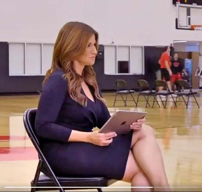 Rachel Nichols ESPN - Packed Into Purple | Scrolller