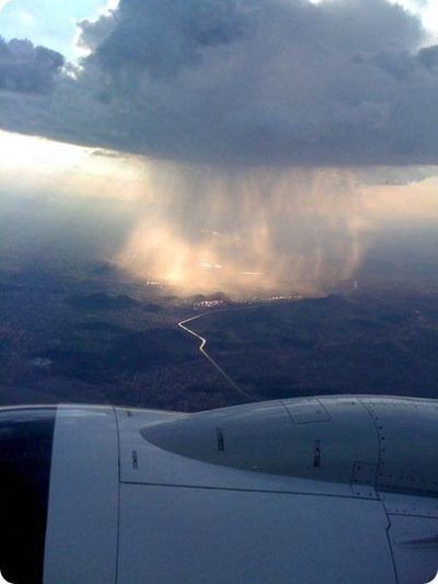 Rain, aerial view | Scrolller