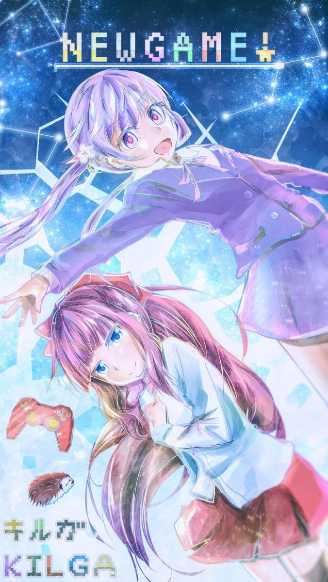 Random New Game Art #112: Pretty Hifumi and Aoba | Scrolller