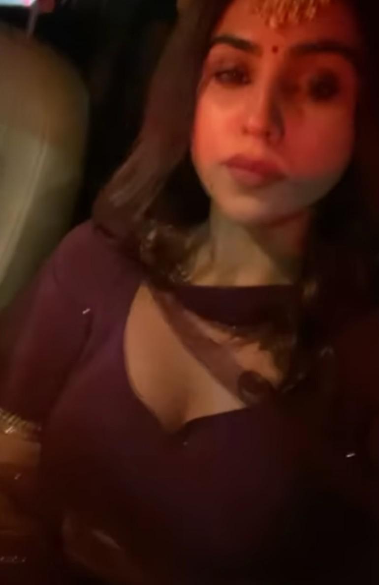 Rare clevage of Priya Lusty Beniwal | Scrolller