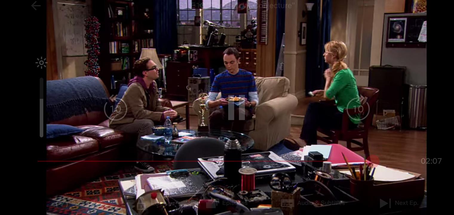 Rare image of Sheldon not sitting in his spot | Scrolller