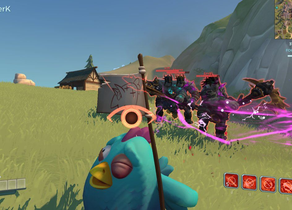 Rare picture from Paladins Battlegrounds, the predecessor to Realm Royale. | Scrolller