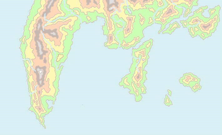 Rate it, is my first time making a topographic map. I saw a guy in Instagram and I felt inspired ...