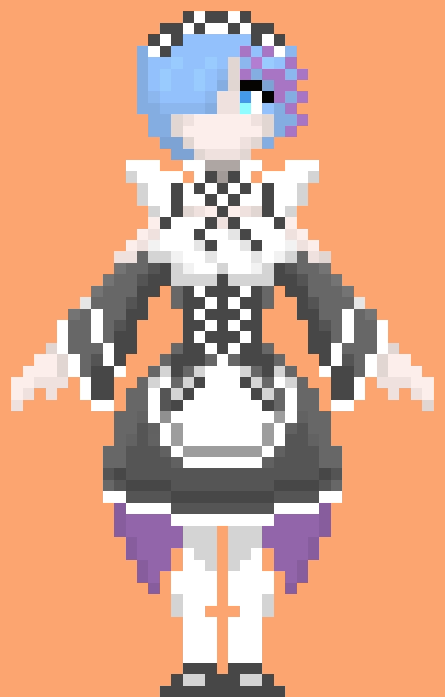 Rate my Pixel Art of The Best Waifu Ever | Scrolller