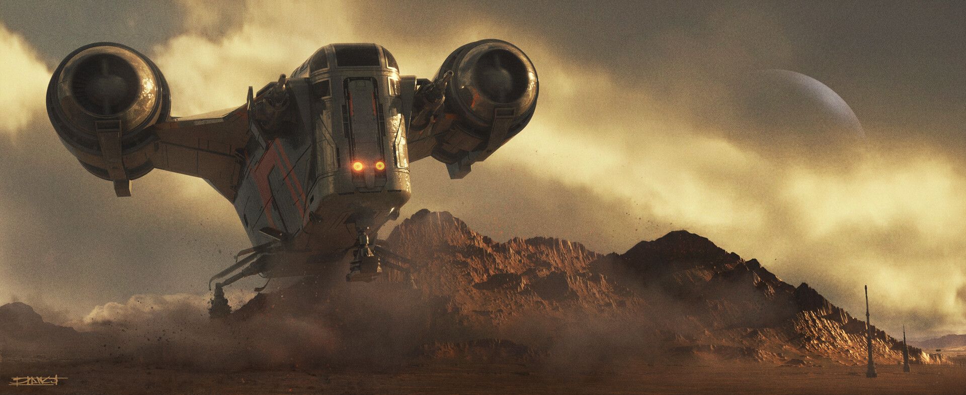 Razor Crest by Pedro Blanco | Scrolller