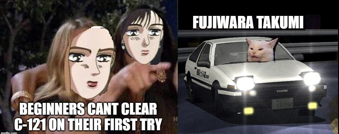 Re-watching Initial D. Hope you like my shitty meme. | Scrolller