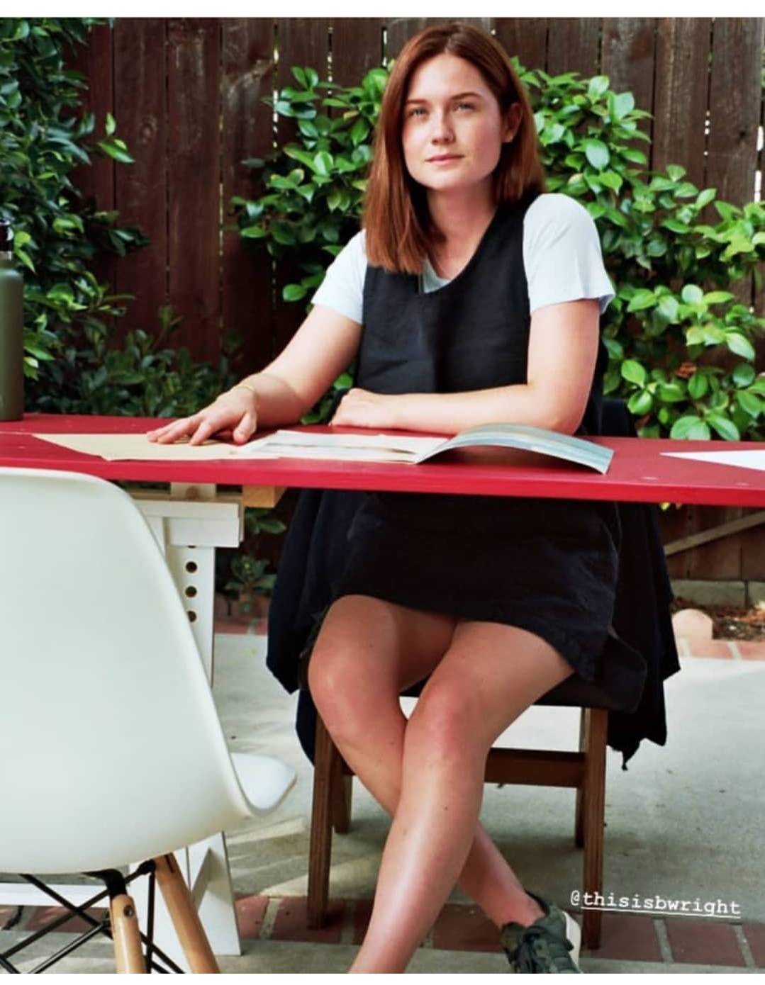 Reading & legs | Scrolller