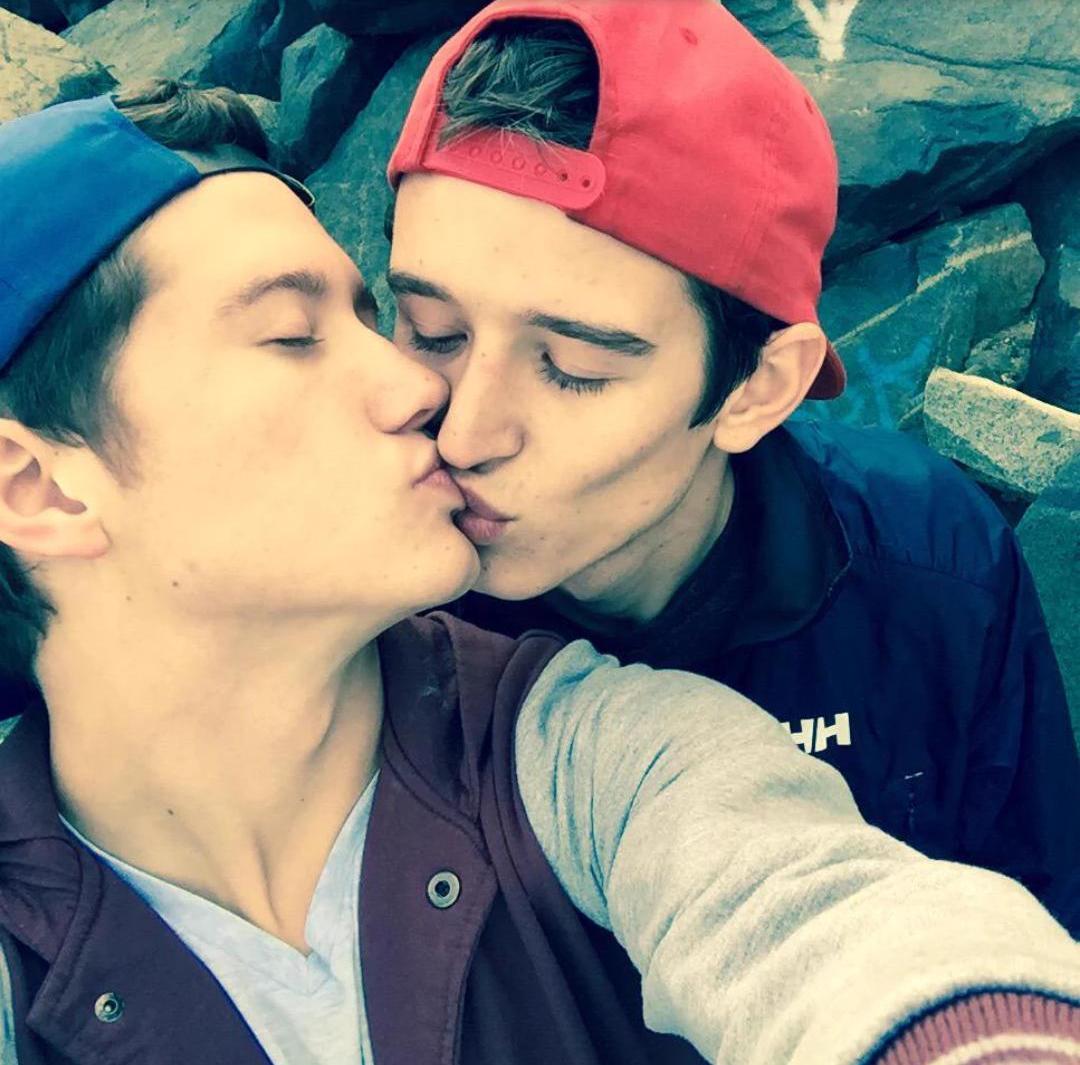 Real life boyfriends Tyler Hill and Evan Parker | Scrolller