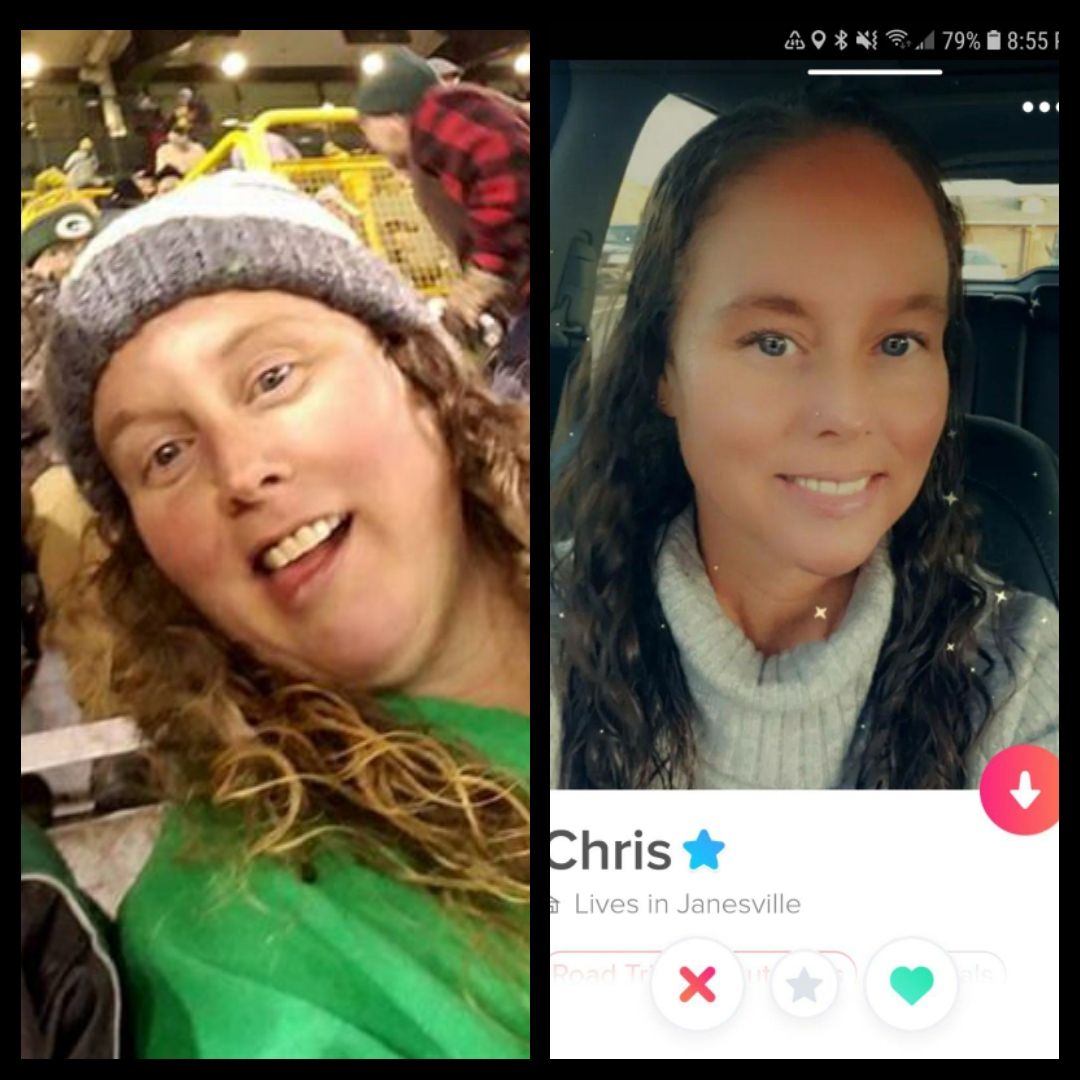Reality vs. Tinder photo | Scrolller