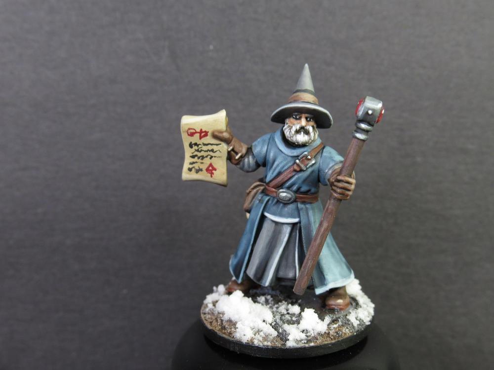 Really loving the Frostgrave Wizard box. Here is my Thaumaturge (or maybe Sigilist) | Scrolller