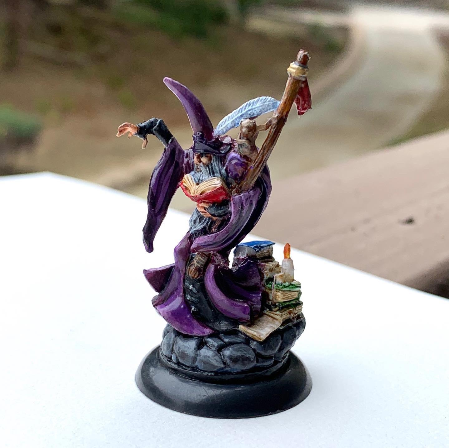 Reaper Bones male High Wizard | Scrolller