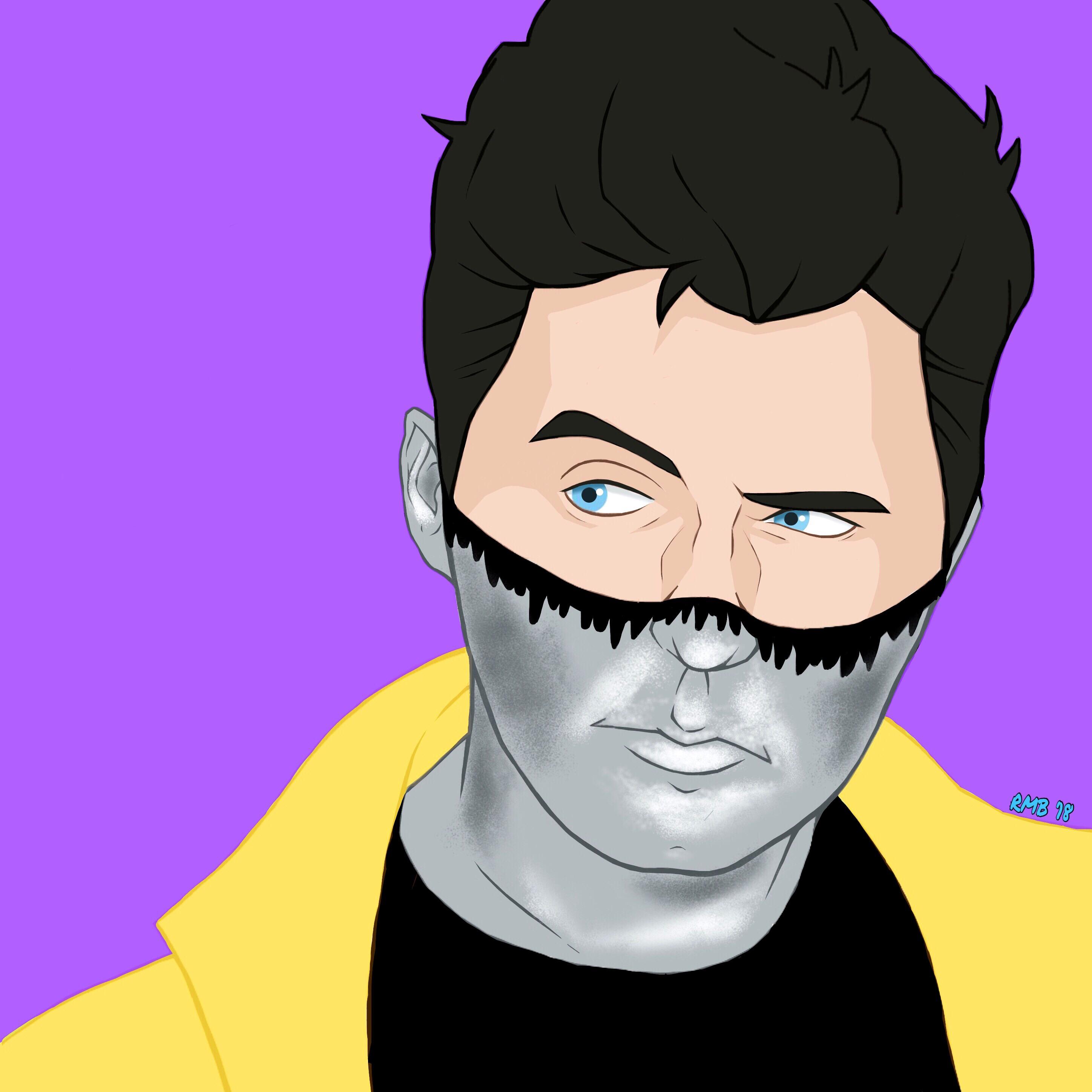 Recent doodle of the Captain that I did! | Scrolller