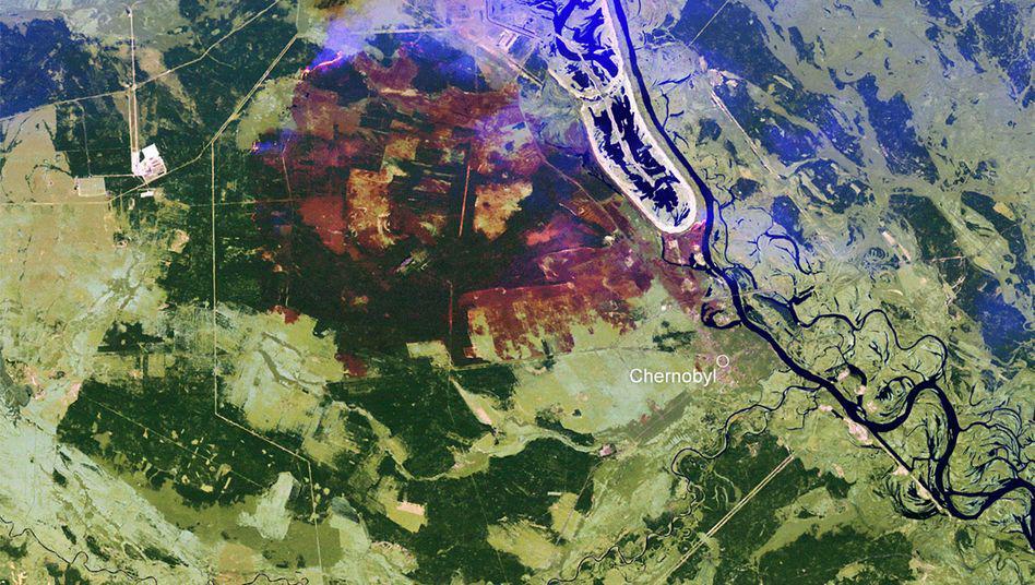 Recent satellite image by Copernicus Sentinel/ ESA | Scrolller