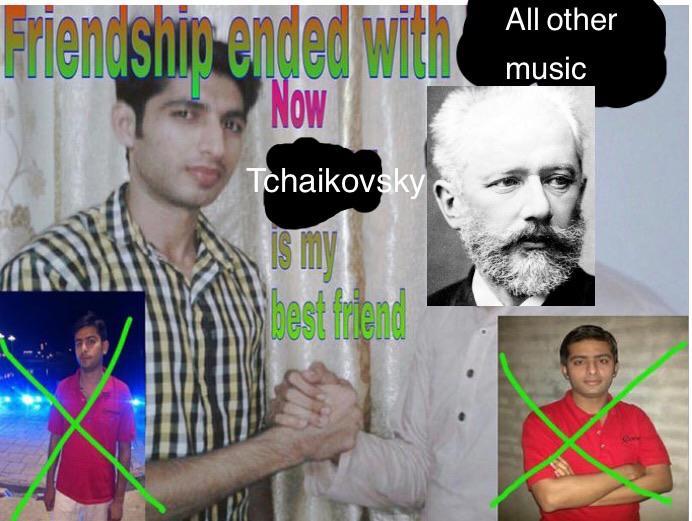 Recently became enamored with Tchaikovsky. He’s pretty much the only thing I’ve listened to ...
