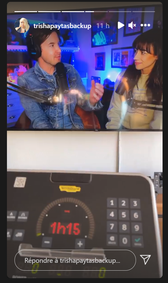 Recently colleen ballinger said she watches frenemies... and trisha today showing support back ...