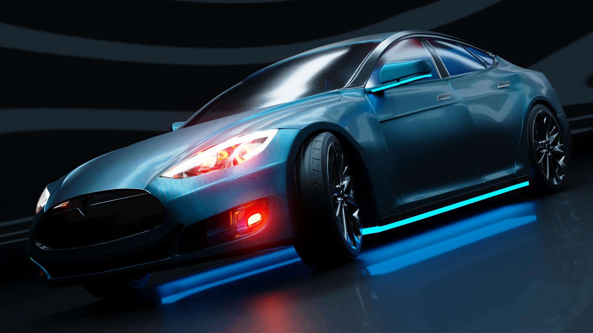 Recently learned how to make a car, and here's the final render! | Scrolller