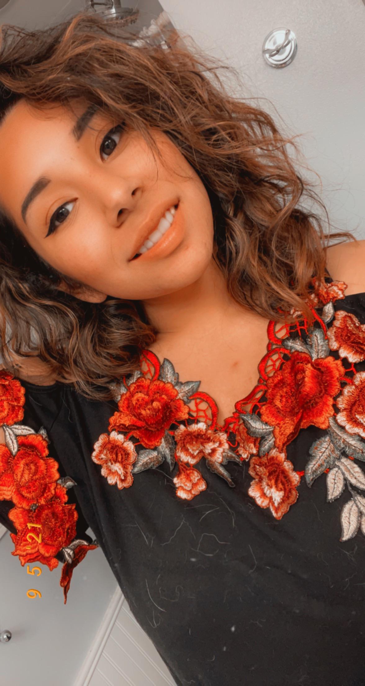 Red roses 🌹 bare minimum makeup for this look (21) feel free to message I’m bored and could use ...