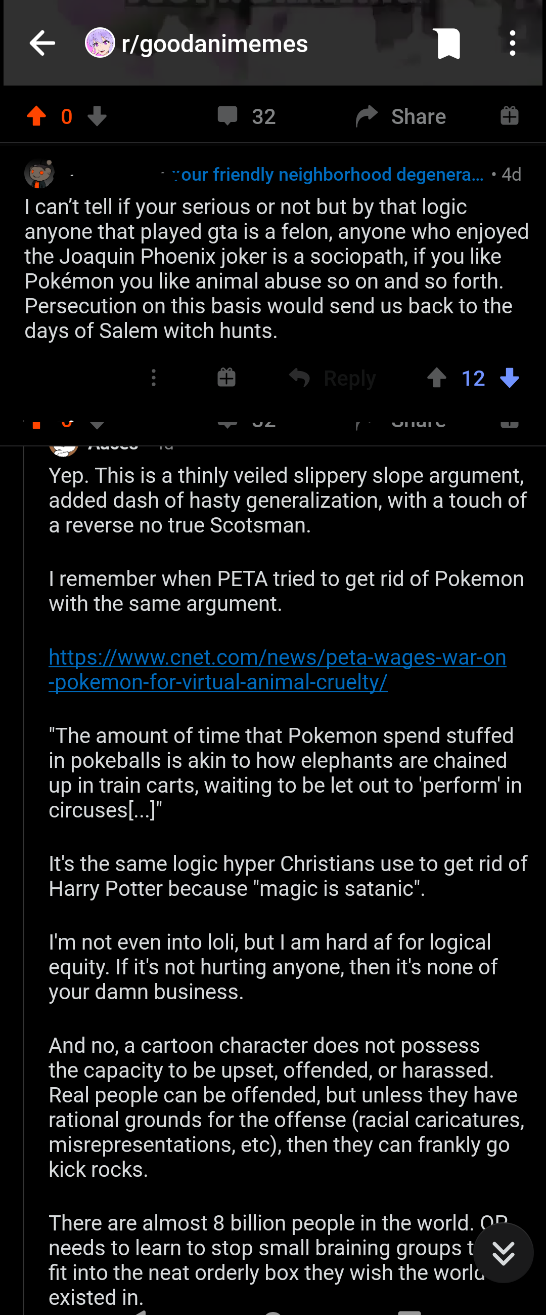 Redditor uses "Facts and Logic" to defend Loli Hentai. | Scrolller