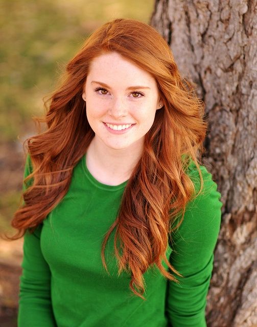 Redhead in green (Cross post /r/happygirls) | Scrolller