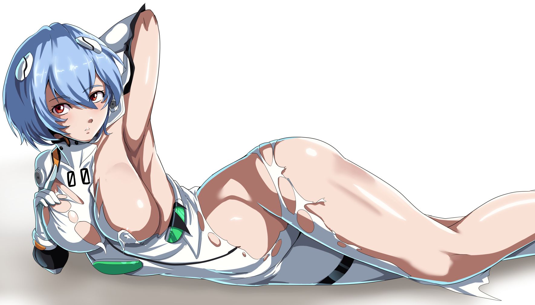 (Rei) Adorable Clone in a Torn Plugsuit (Nico-mo) [Evangelion] | Scrolller