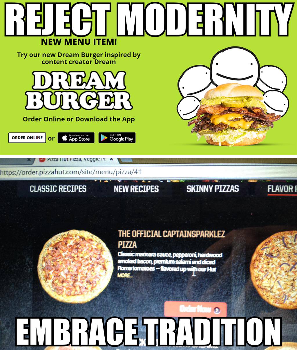 Reject Modernity, Embrace Tradition | Scrolller