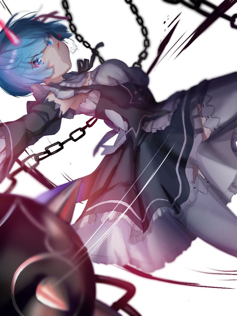 Rem and her horn [Re:Zero] | Scrolller
