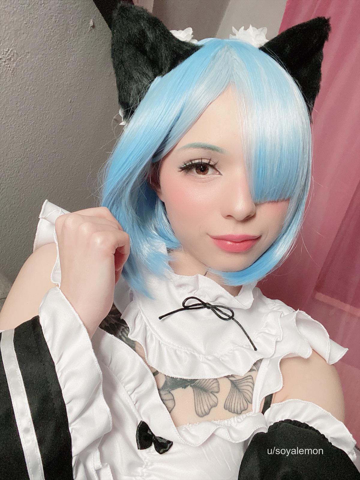 Rem dressed up as a cute Neko girl :3 | Scrolller