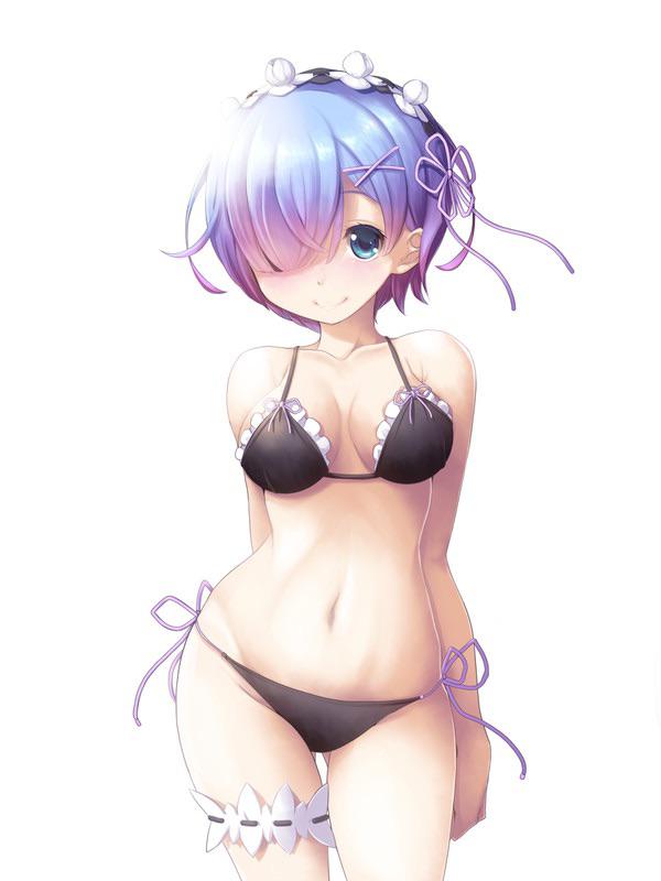 Rem in a swimsuit | Scrolller